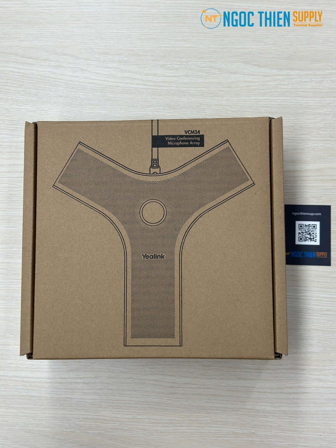 Yealink VCM34 Video Conferencing Microphone Array - Thiết bị họp trực ...