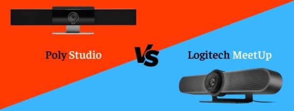 So sánh chi tiết Logitech MeetUp với Poly Studio - Thiết bị họp trực ...