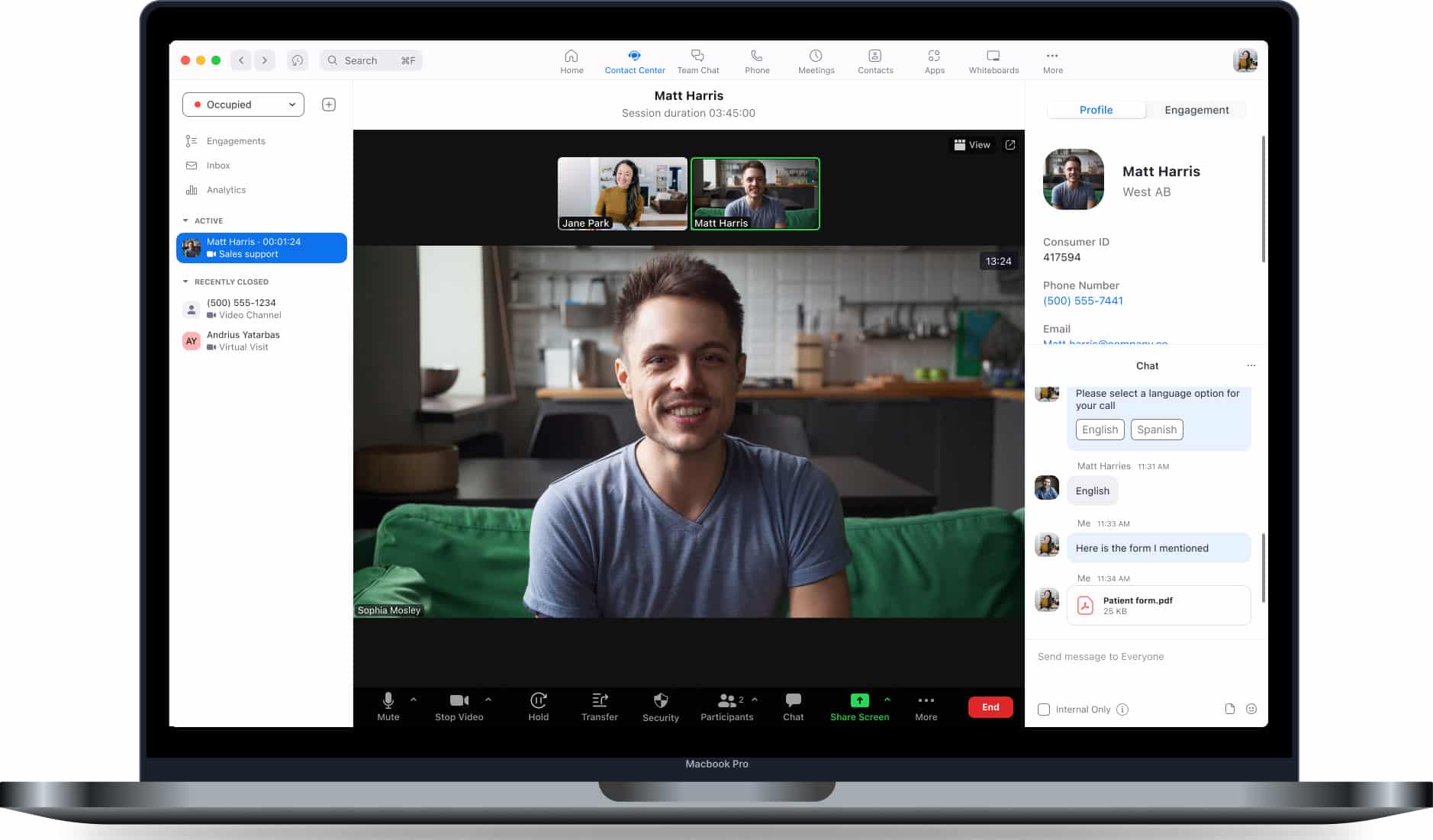 Zoom Contact Center | Hệ thống trung tâm liên hệ đa kênh