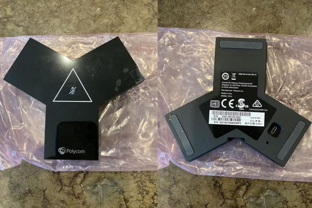 Micro để bàn Polycom IP Table Microphone - Thietbihop.com