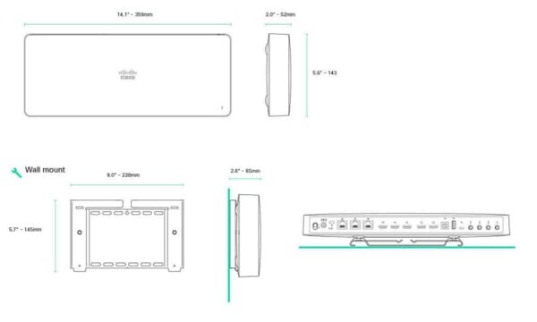 Cisco Webex Room Kit Plus | Bộ thiết bị cho phòng họp lớn