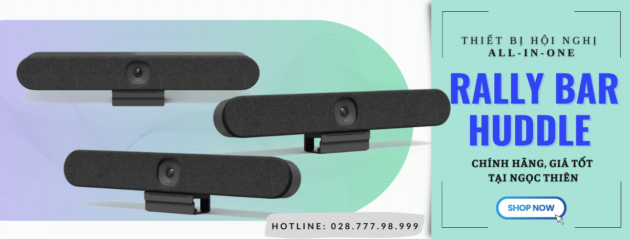 Rally Bar Huddle - Thiết bị video mới dành cho phòng họp nhỏ