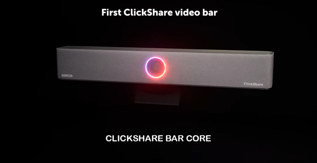 Thiết bị hội nghị ClickShare Bar Core - Thiết bị họp trực truyến | Giải pháp hội nghị truyền hình