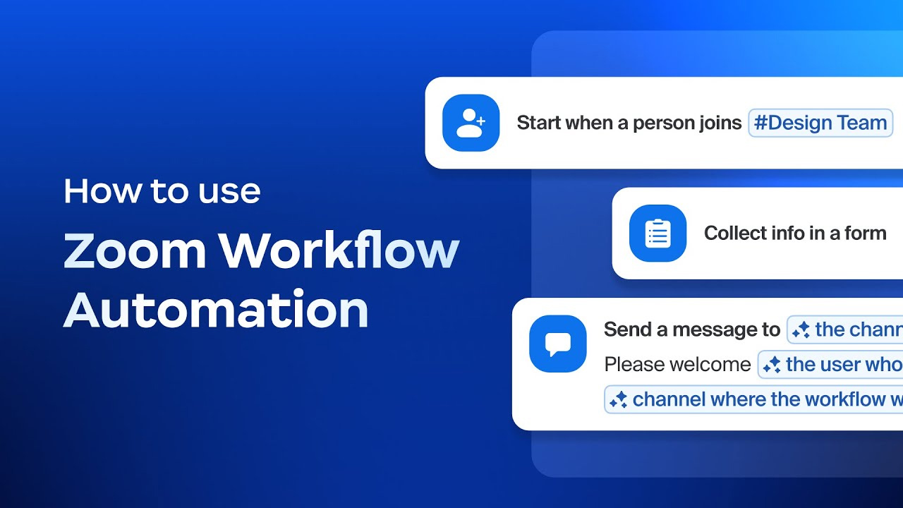 Zoom Workflow Automation là gì và cách sử dụng ra sao?