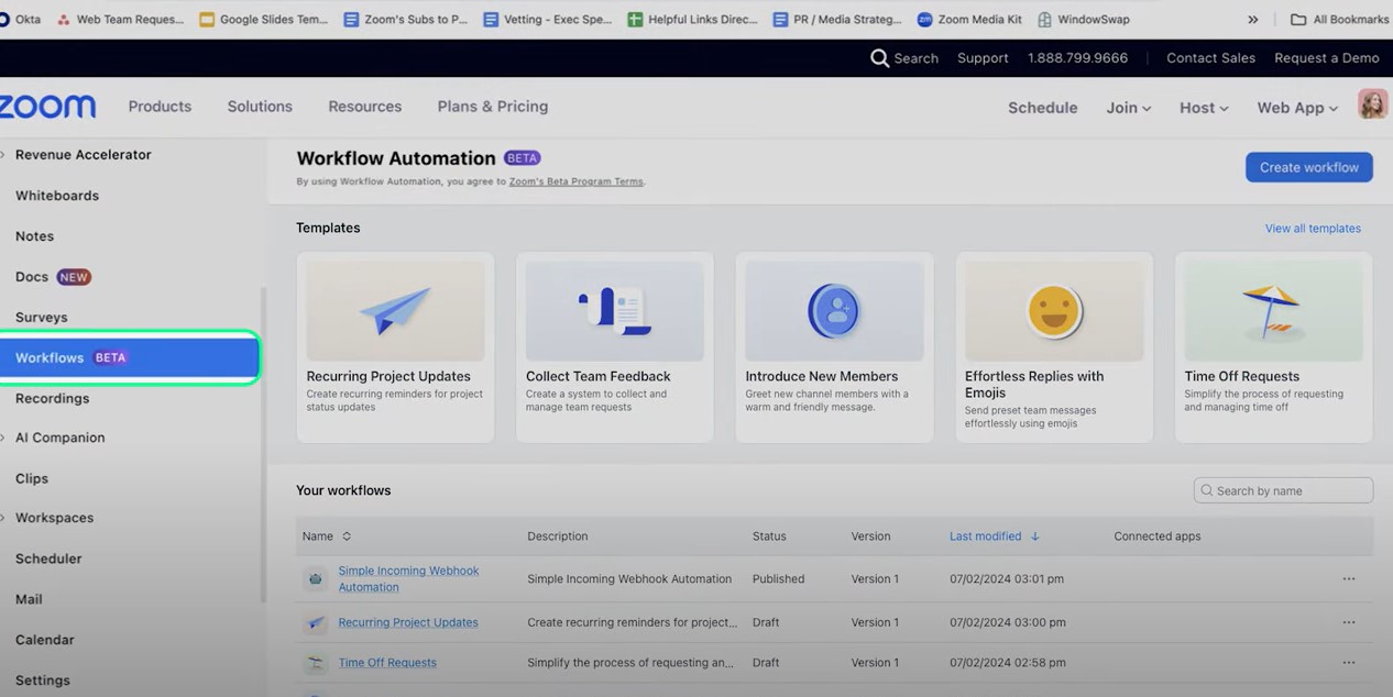 Zoom Workflow Automation là gì và cách sử dụng ra sao?