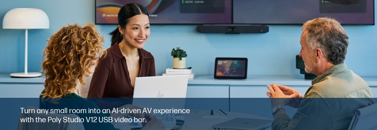 HP Poly giới thiệu thanh video Poly Studio V12 phát triển hơn một năm ...