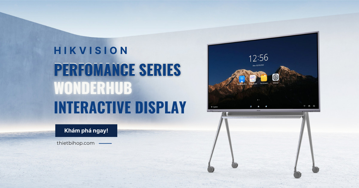 Hikvision Performance Series - WonderHub Interactive Display