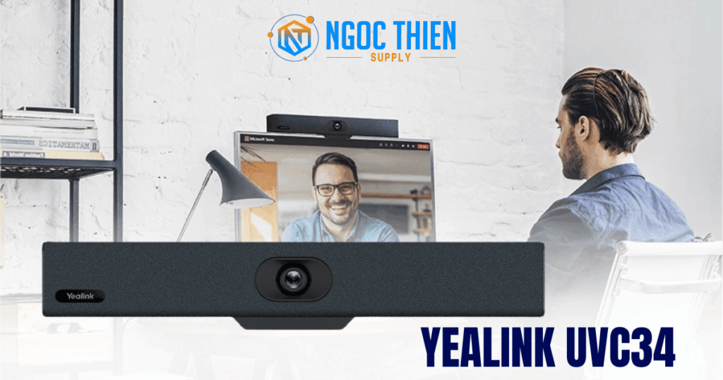 So sánh Yealink UVC34 và Logitech Meetup 2 chi tiết - Thiết bị họp trực ...